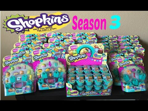 Shopkins Season 3: Largest Unboxing On Youtube! Limited Edition???