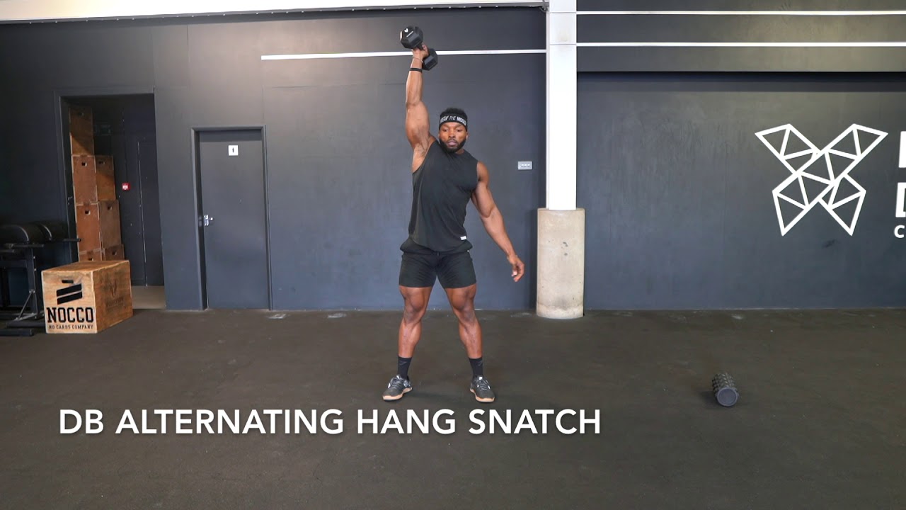 DB ALTERNATING SNATCH - YouTube