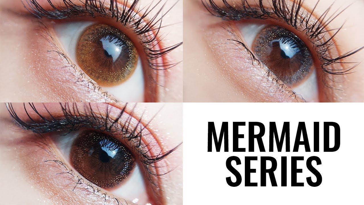 [MICROEYELENSES.COM] Mermaid Series Dream Colored Contact Lenses - YouTube