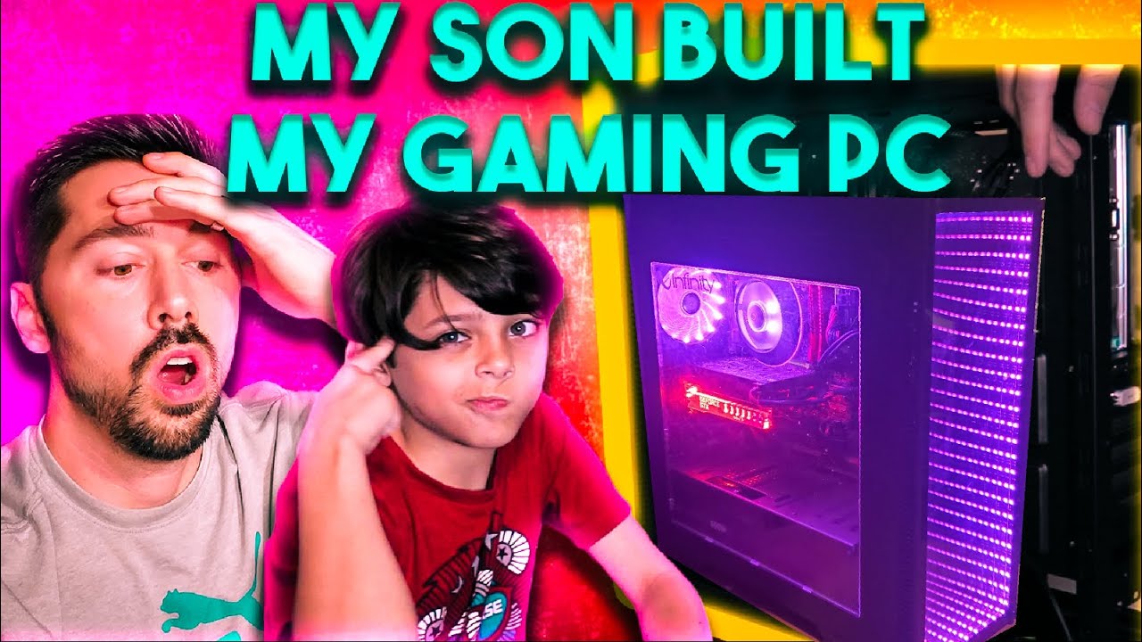Building a Gaming PC with my son - YouTube
