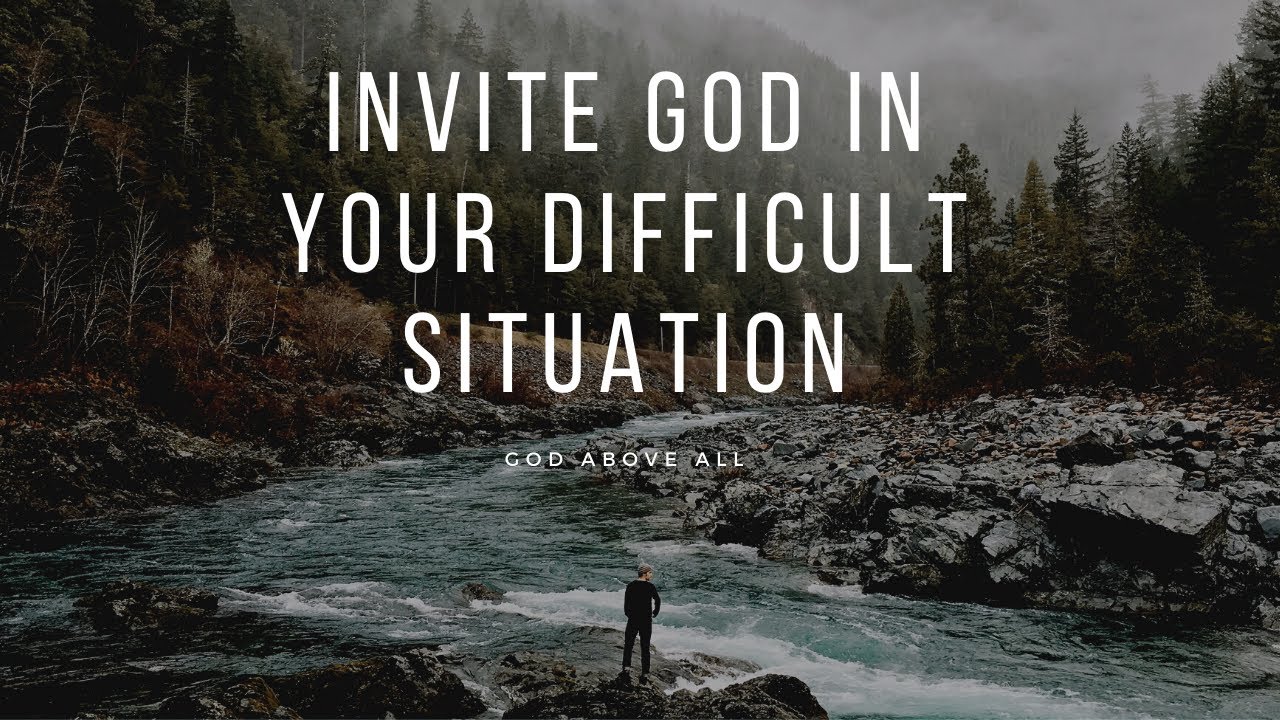 LET GOD DO THE HEALING; Invite God in your difficulty - Inspirational ...