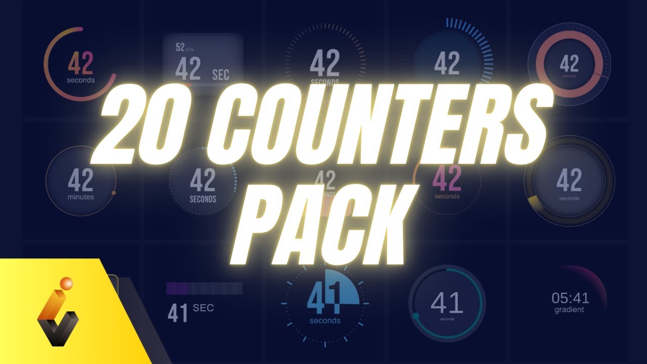 20 Counters Pack - Create Studio Pro - YouTube