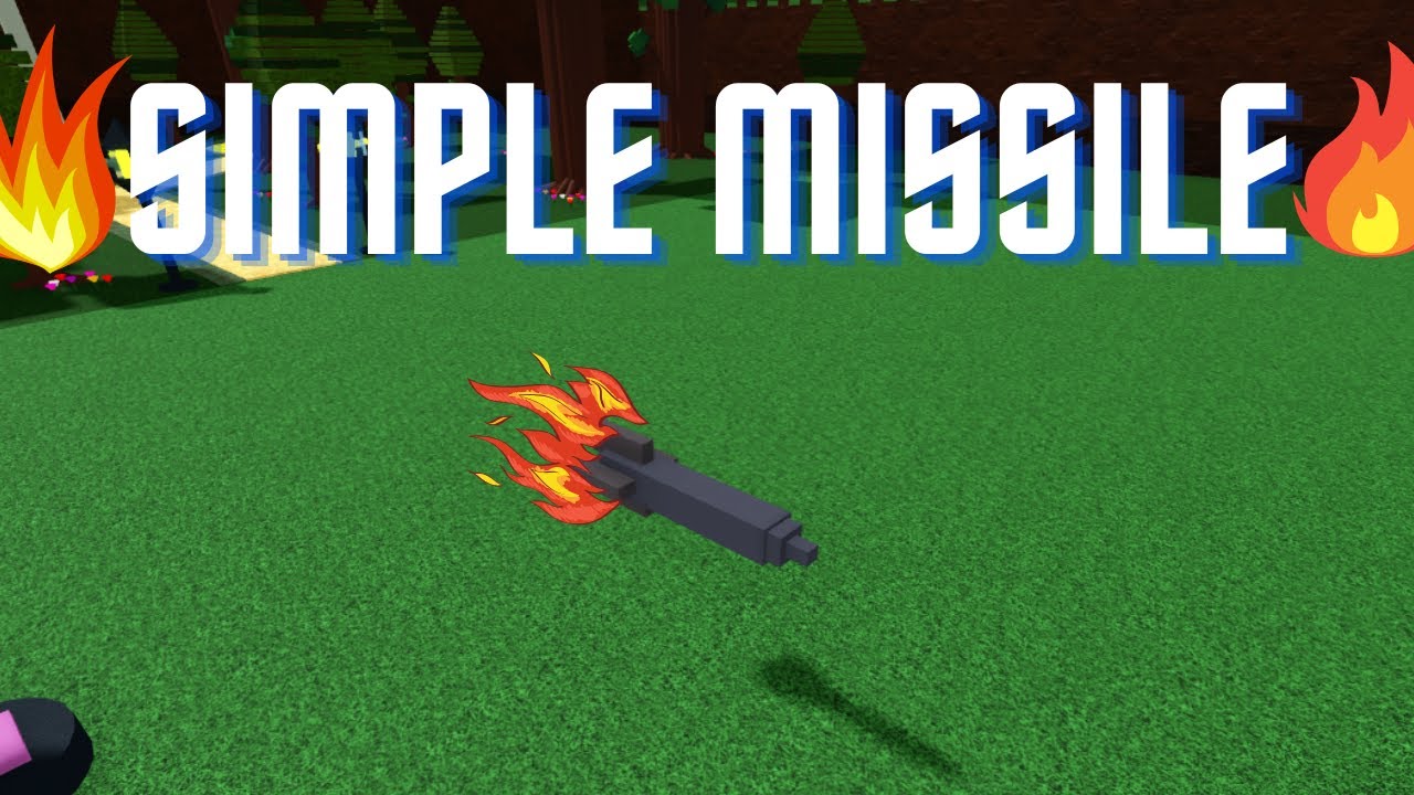 How to make a simple missile || Roblox Build a Boat For Treasure - YouTube