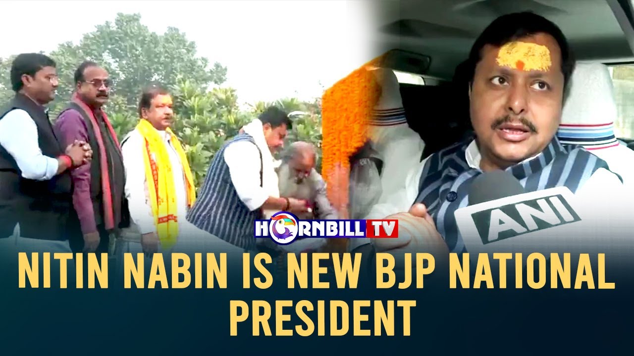 NITIN NABIN IS NEW BJP NATIONAL PRESIDENT - YouTube