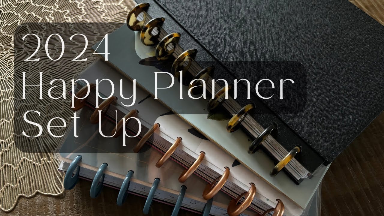 Classic Happy Planner Home Planner | 2024 Planner Set Up - YouTube