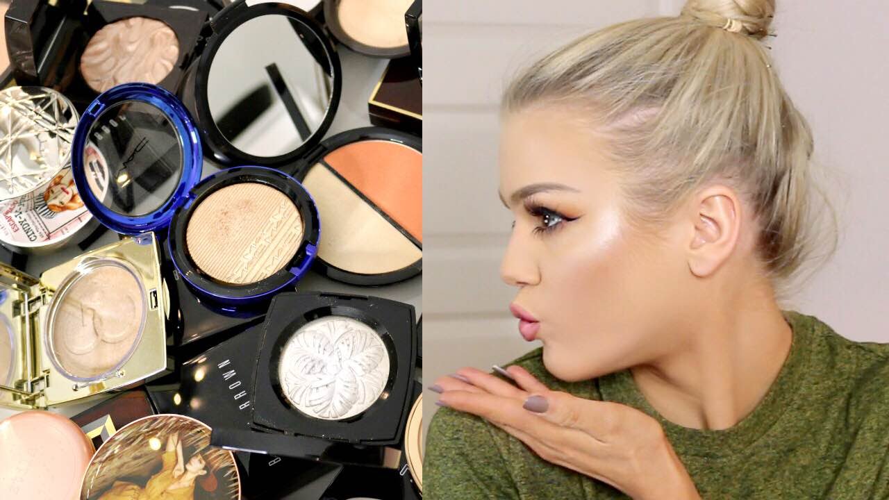 My Makeup Collection | Powder Highlighters - YouTube