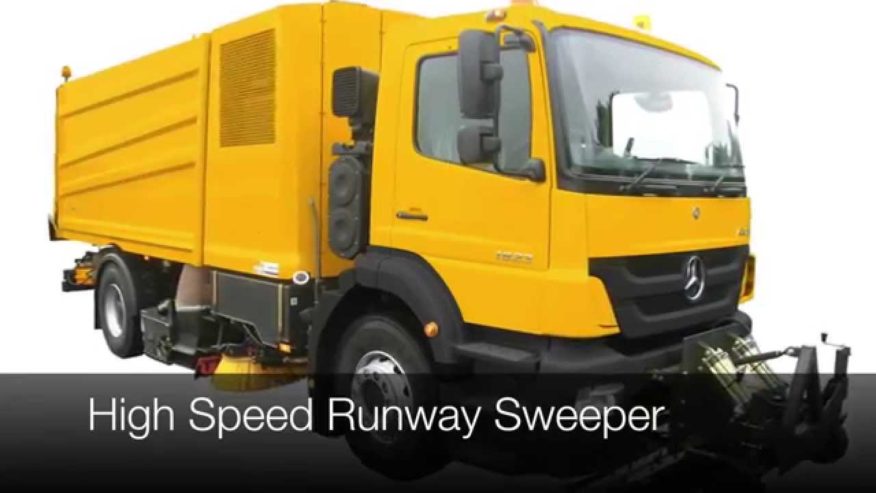Beam - High Speed Runway Sweeper - YouTube