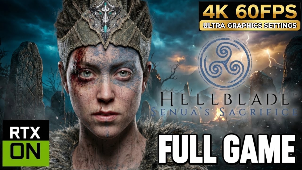 HELLBLADE SENUA'S SACRIFICE Gameplay Walkthrough FULL GAME [PC 4K 60FPS ...