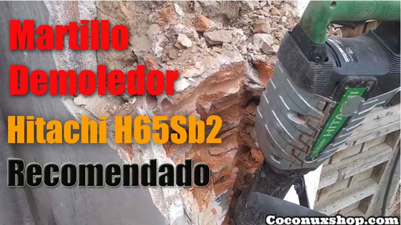 Martillo demoledor Hitachi h65SB2 martillo de ALTA Calidad - YouTube