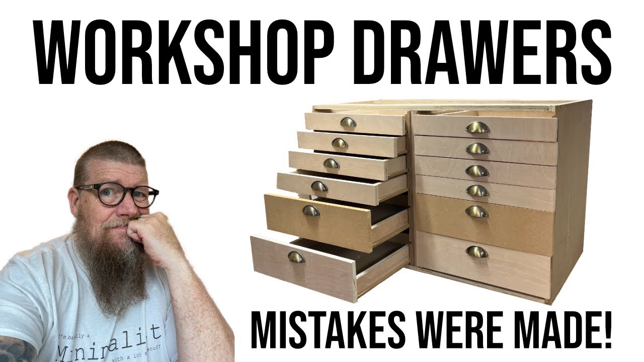 Workshop Drawers, My Take, including jigs, cockups, and more! - YouTube