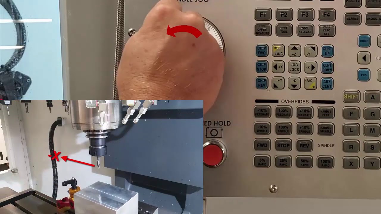 How to Handle Jog with the HAAS Controller - YouTube