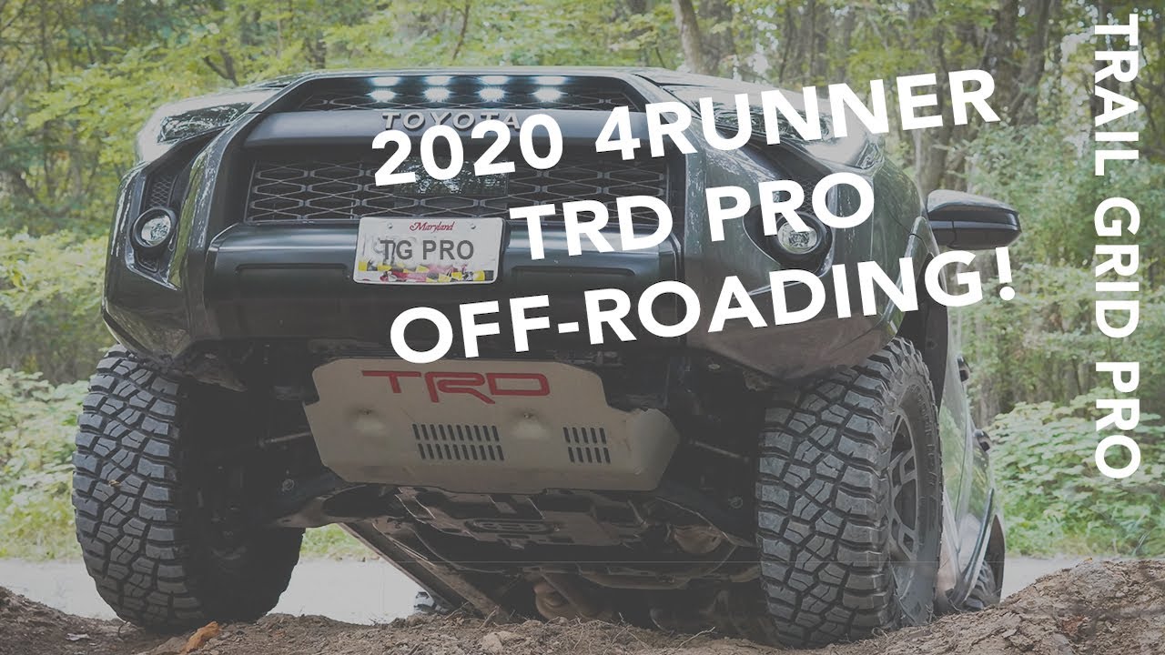 Toyota 4Runner 2020 TRD Pro First Time Off-Road | Trail Grid Pro - YouTube