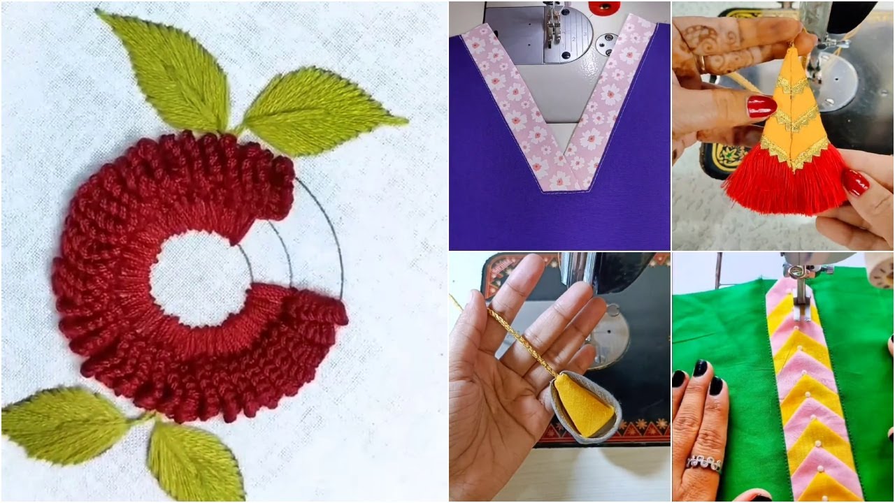 Beautiful Handmade Cloth Decorations | Step by Step Sewing Projects ...
