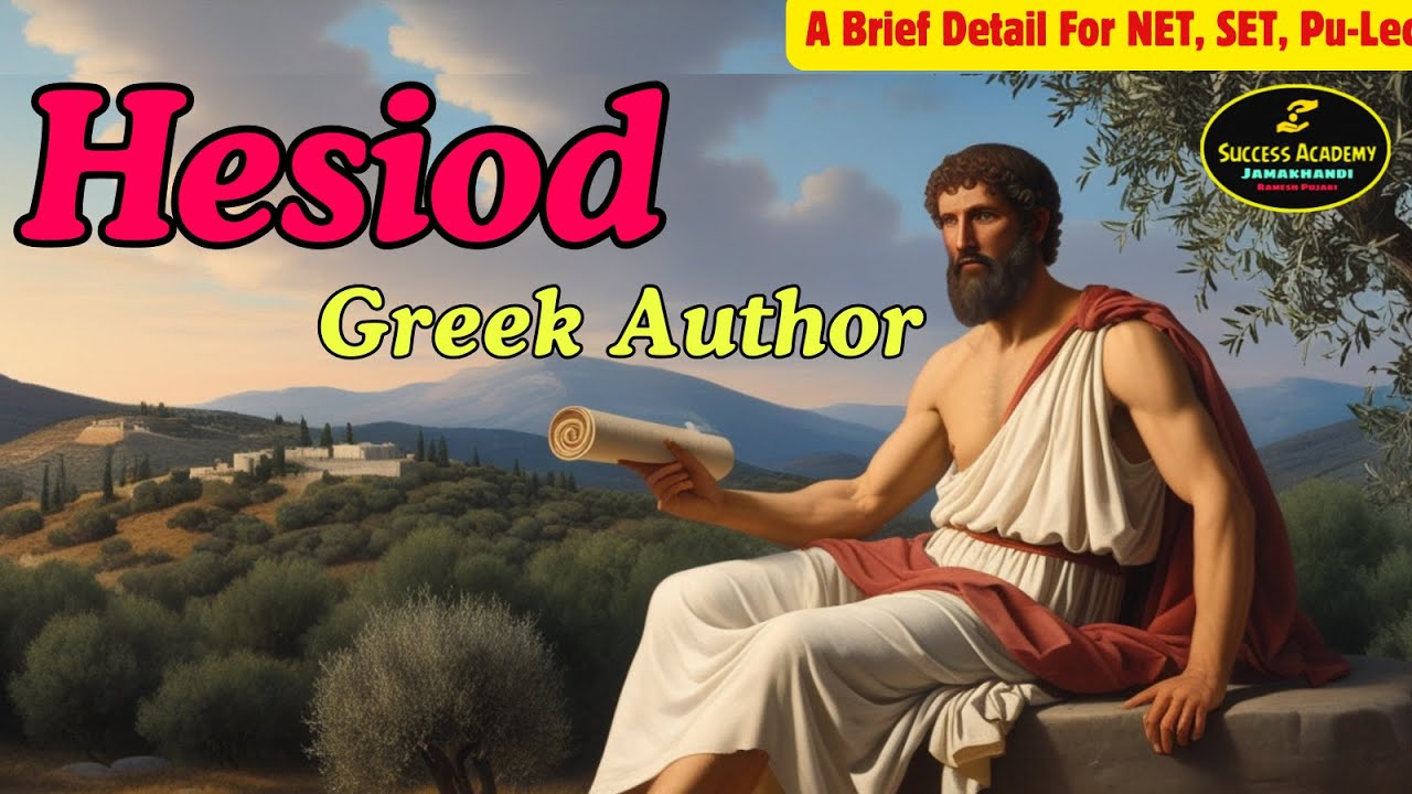 Hesiod: Must-Know Facts for NET, SET, PU-LEC Exams - YouTube
