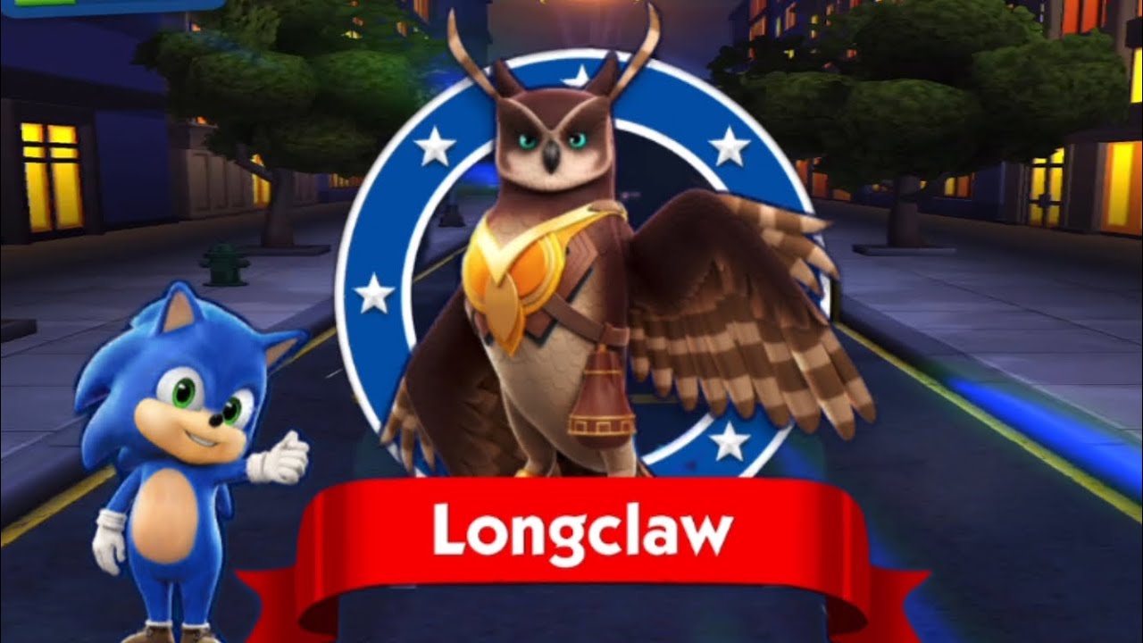 Sonic Dash new character Longclaw - YouTube