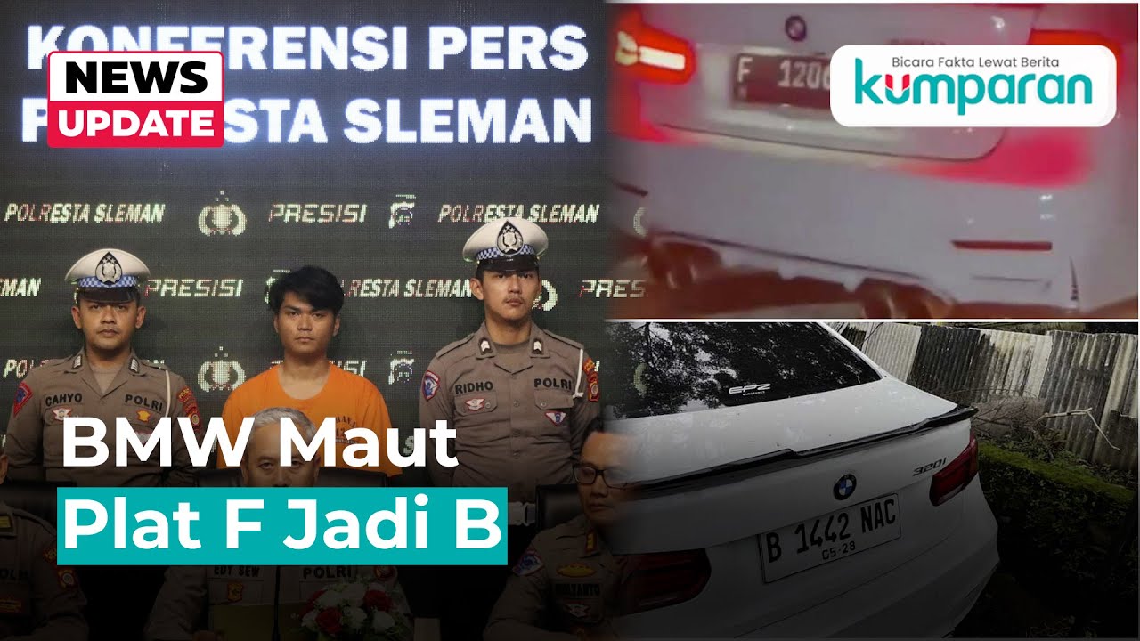 Ada Orang yang Ganti Pelat Nomor BMW Penabrak Mahasiswa UGM, Terekam ...
