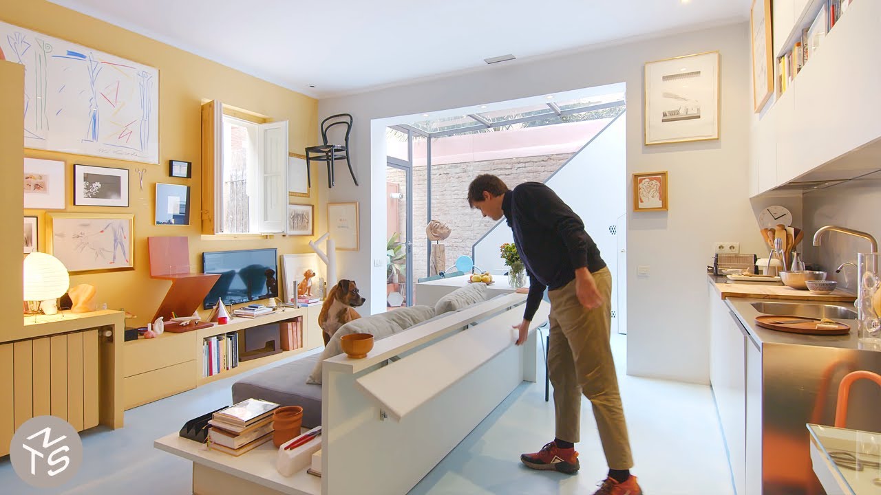 NEVER TOO SMALL Furniture Designer’s Small Barcelona Apartment - 44sqm ...