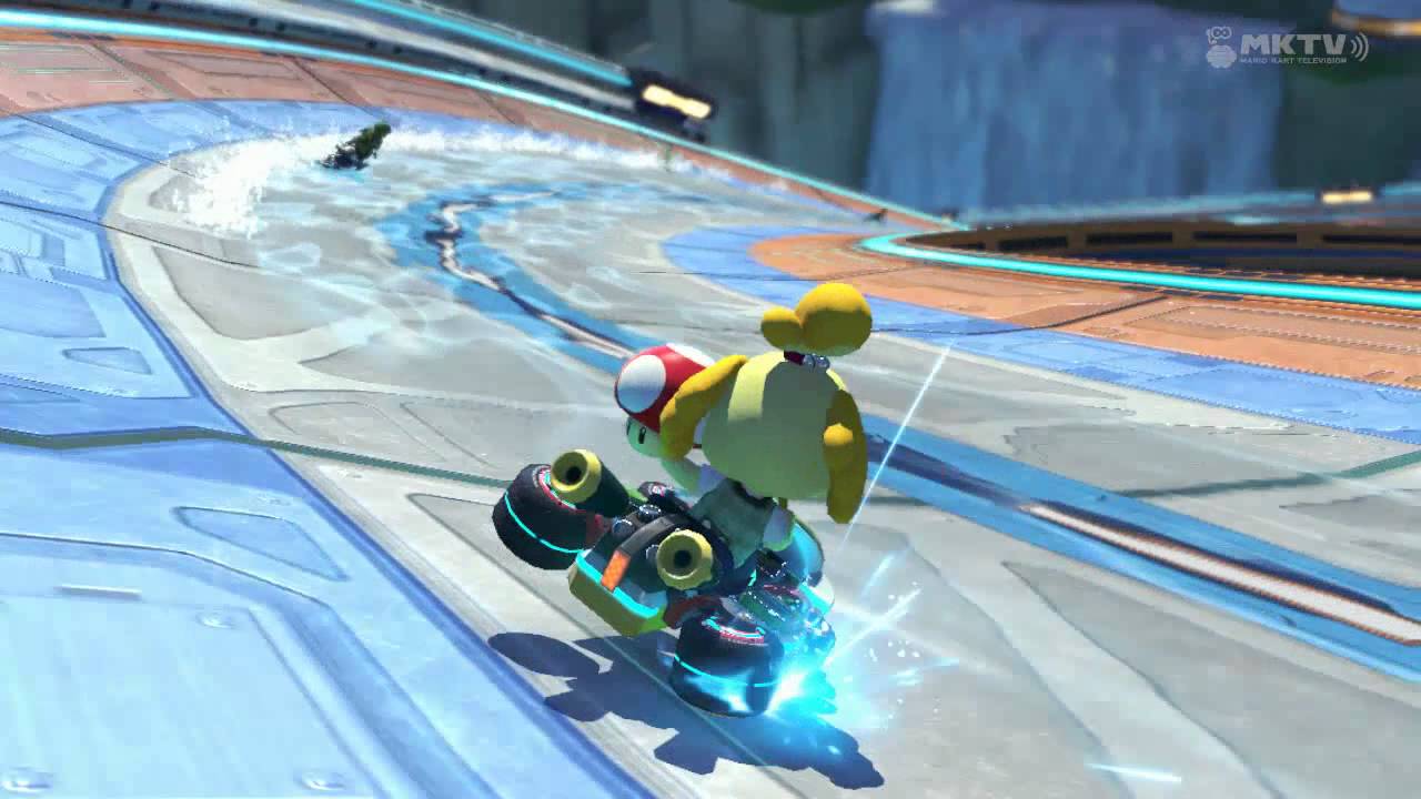 Wii U - Mario Kart 8 - Big Blue - YouTube