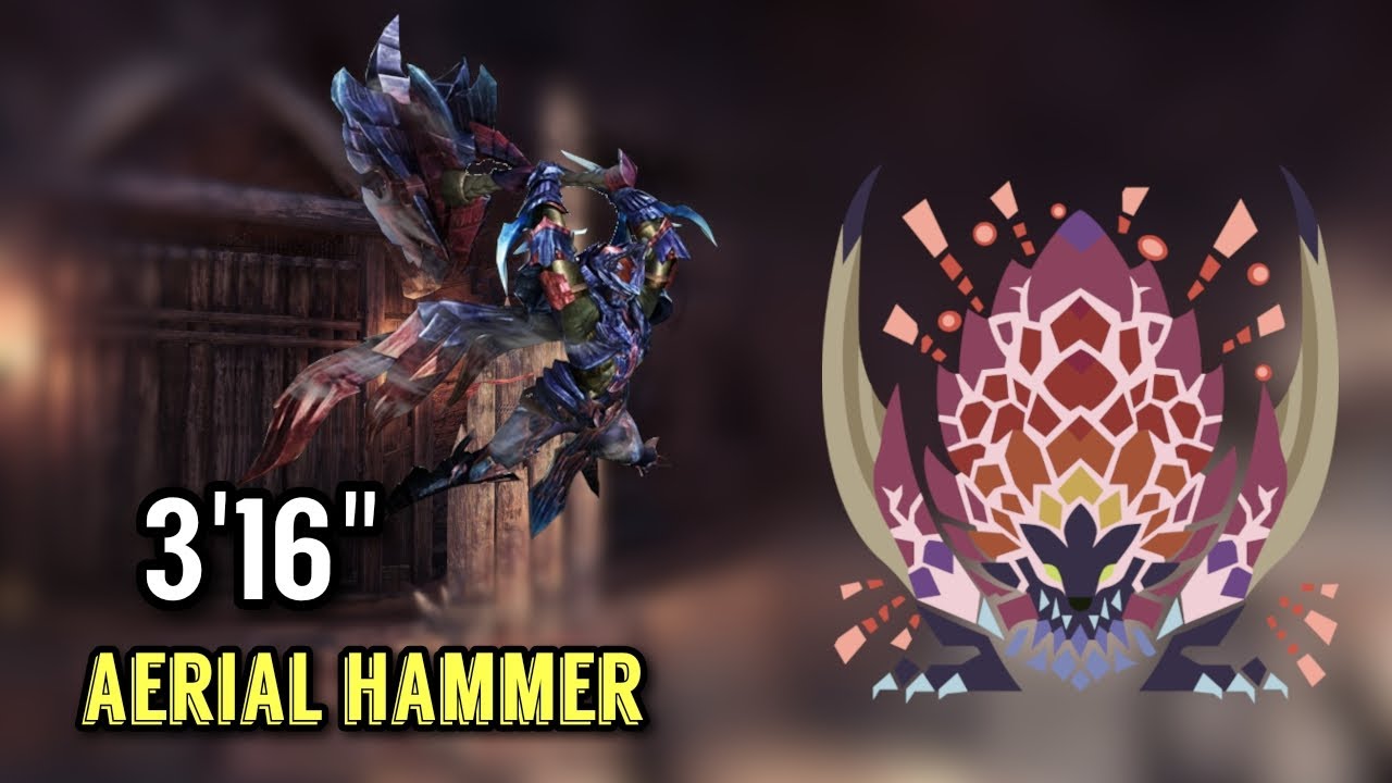Bazelgeuse: 3'16"41 - Aerial Hammer | MHWI PC - YouTube