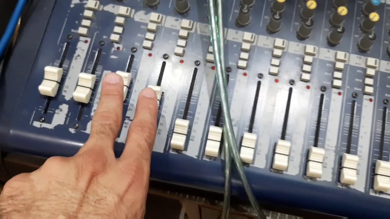 Sound balancing before any performance - YouTube