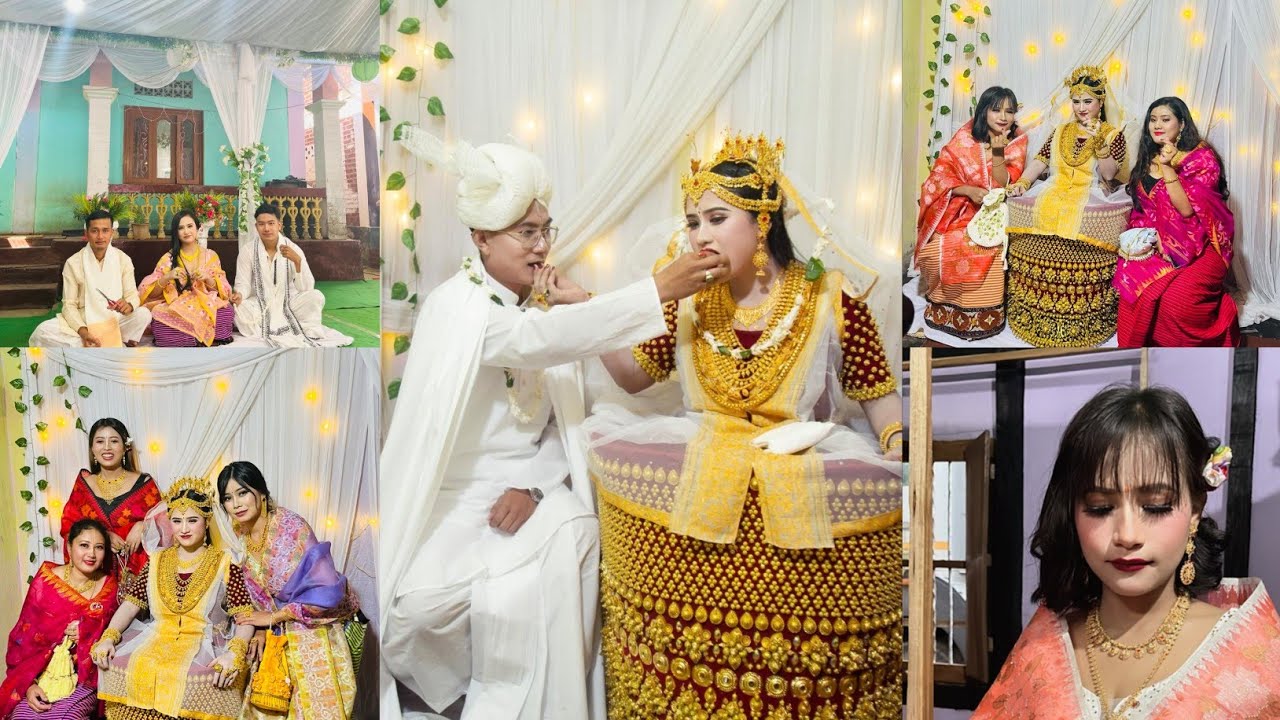 Attending wedding ceremony of my friend at manipur khunugai do 🥰# ...