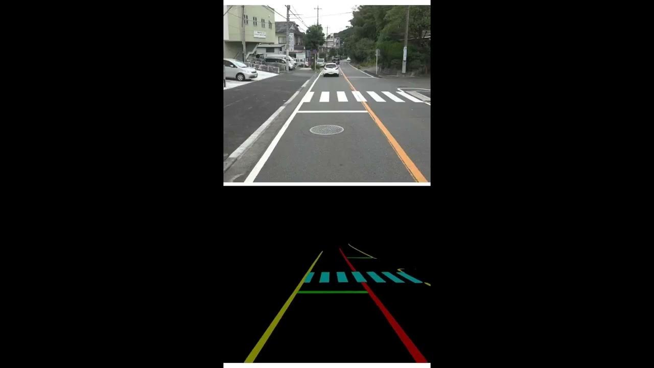 Road Marking Segmentation - YouTube