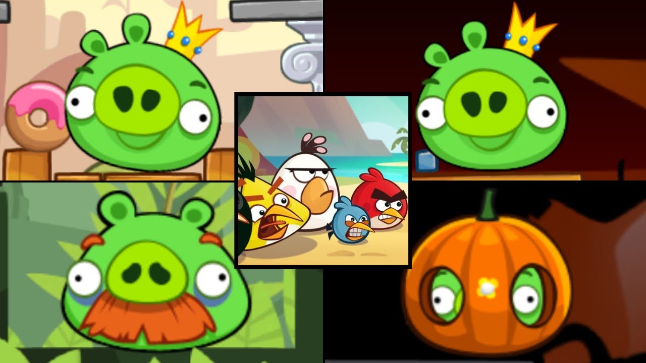 Angry Birds The Texture Ening (Versão 1.1.0) - All Bosses (Luta dos ...