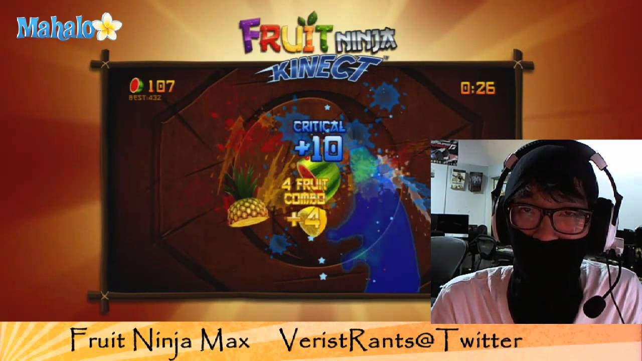Fruit Ninja Kinect- Final Impressions Review - YouTube