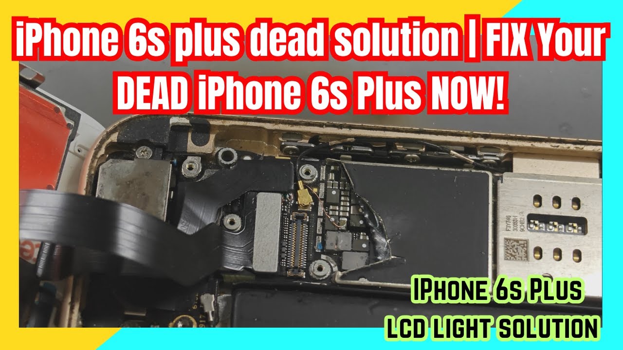 iPhone 6s plus dead solution | FIX Your DEAD iPhone 6s Plus NOW ...