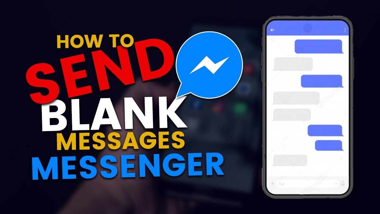How to Send Blank Messages on Messenger | Facebook Blank Comments iOS ...