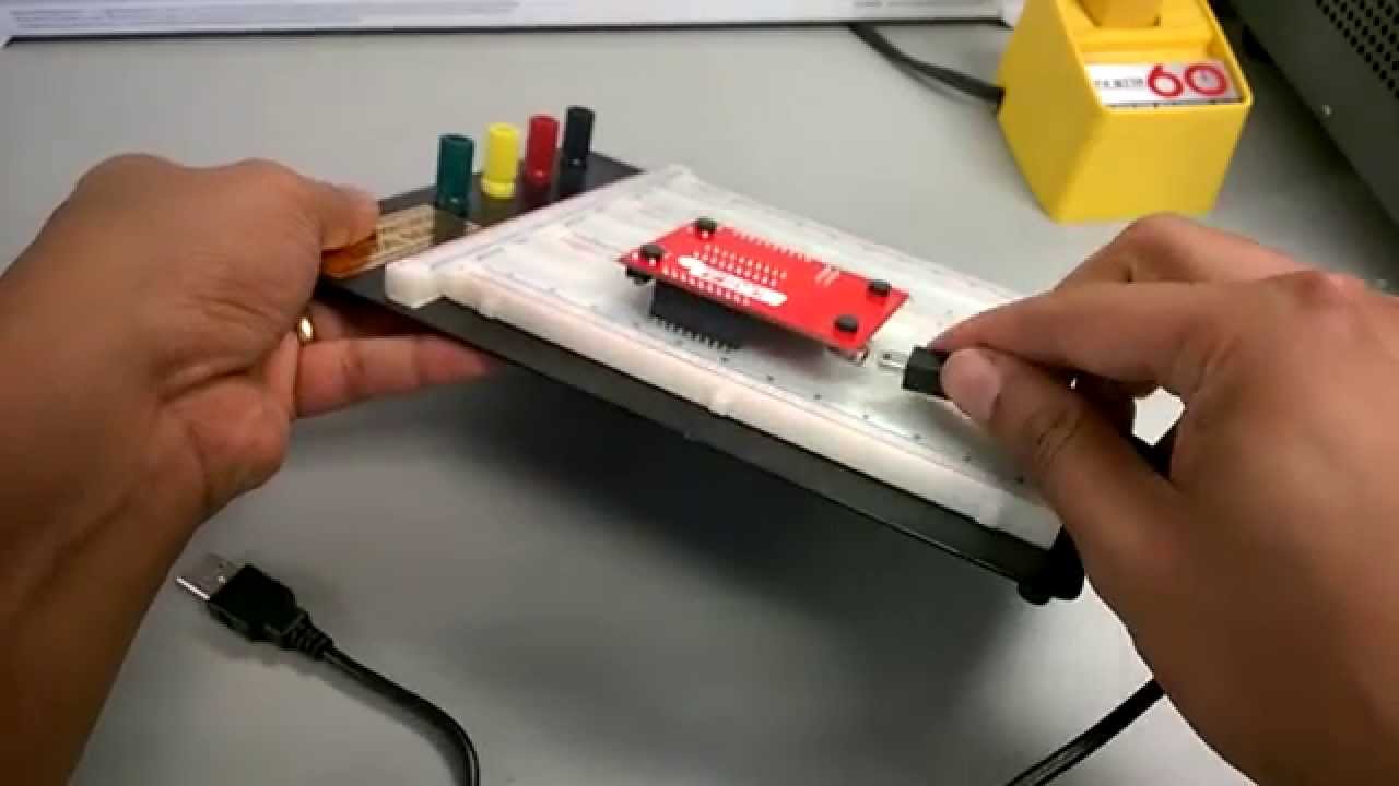 DIY quick Launchpad breadboard in seconds - YouTube