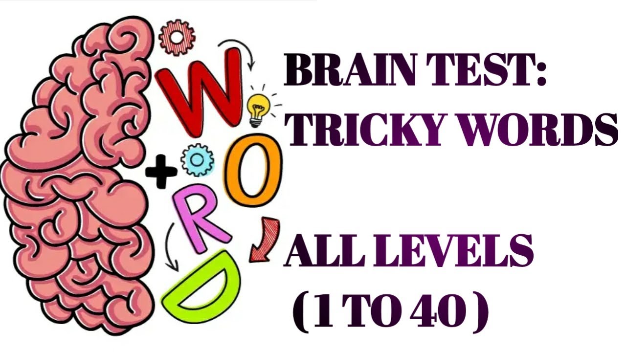 Brain test tricky words all levels | Brain test tricky words level 1 to ...