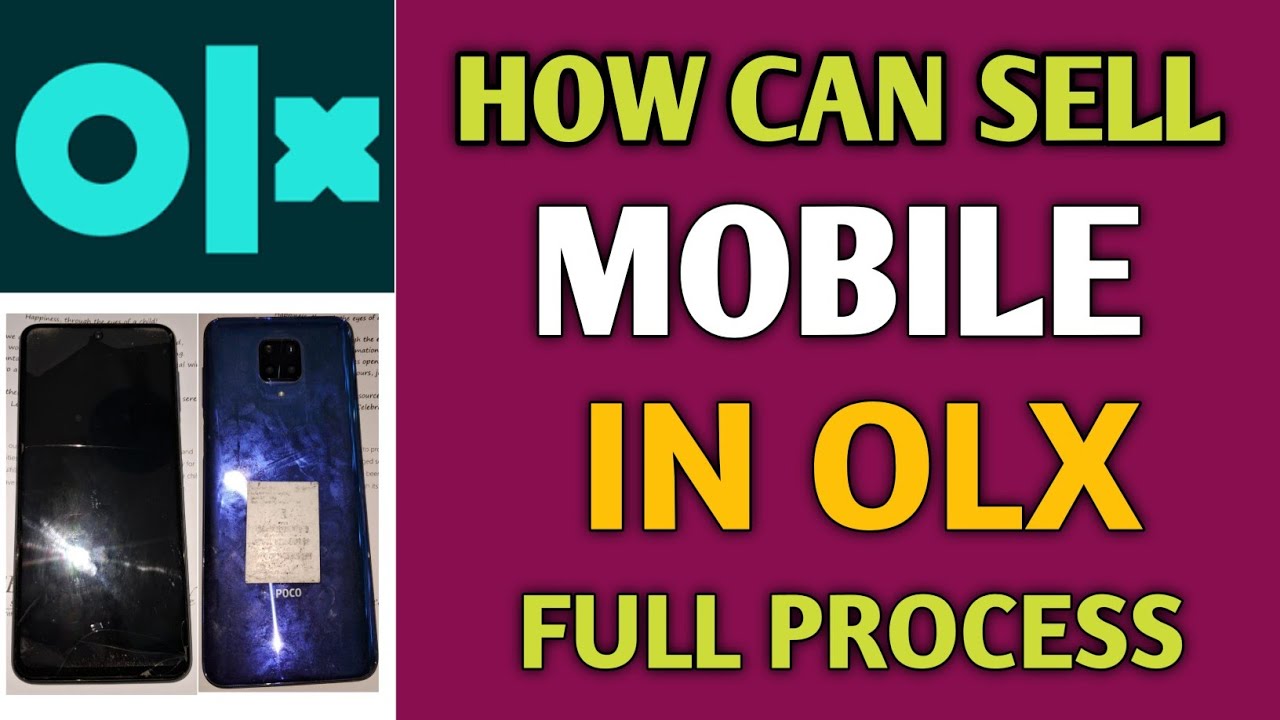 HOW CAN SELL MOBILE IN OLX || EDUCATION INDIA.COM - YouTube