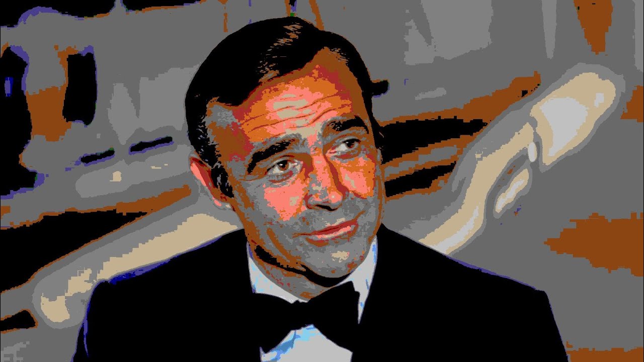 Animated Sean Connery Incredible Time Lapse - YouTube