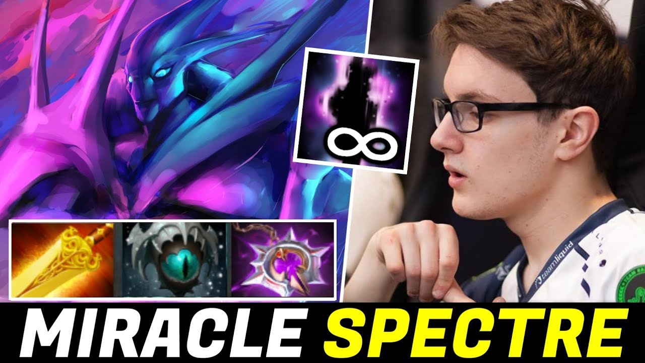 MIRACLE Spectre No Escape Build with Endless Spectral Dagger Dota 2 ...