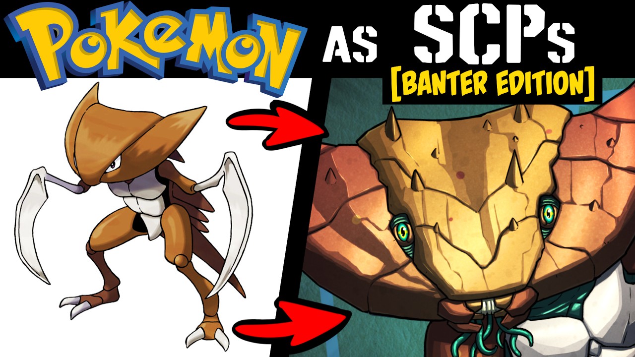 What if POKEMON Were SCPs?! (Banter Edition Lore & Speedpaint) - YouTube