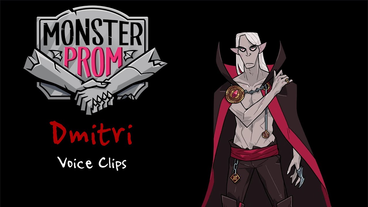 Monster Prom & Monster Camp ~ Dmitri (Voice Clips) - YouTube