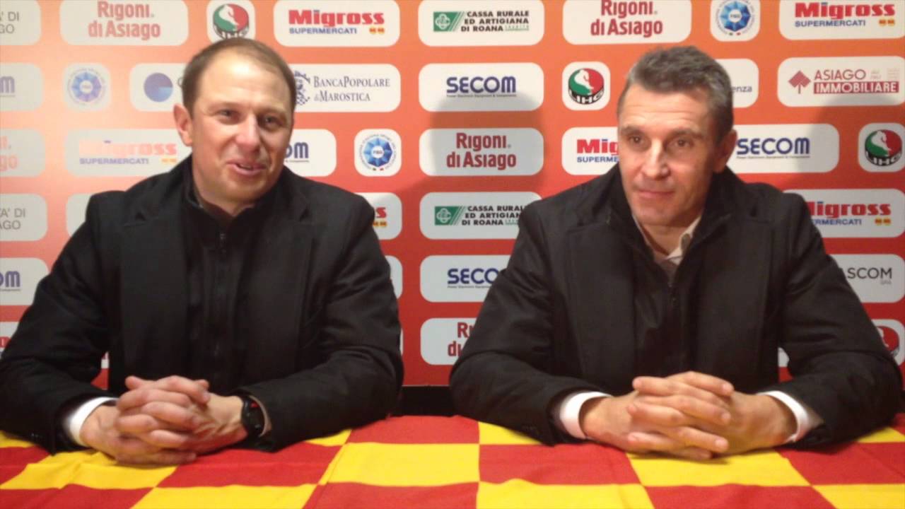 Asiago Hockey 1935 - Asiago-Nottingham (3-2) John Parco e Franco Vellar ...