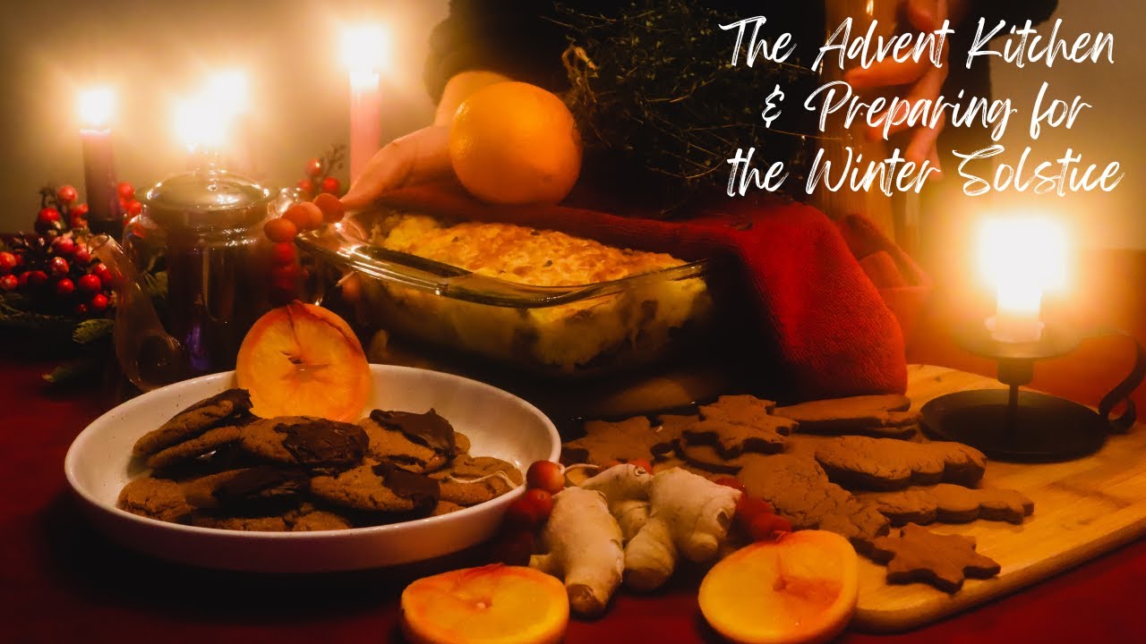 ASMR Celebrating the Winter Solstice during Advent | SLOW LIVING ...