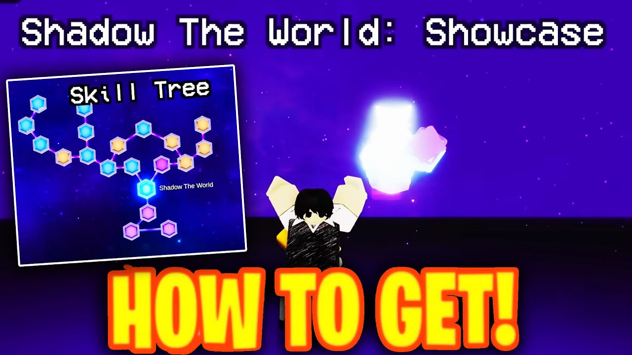 HOW TO GET SHADOW THE WORLD STAND & SHOWCASE In YBA Your Bizarre ...
