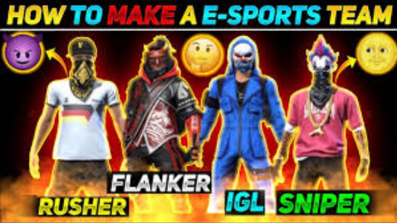 How To Make A Esports Team In Free Fire | How To Create Esports Team ...