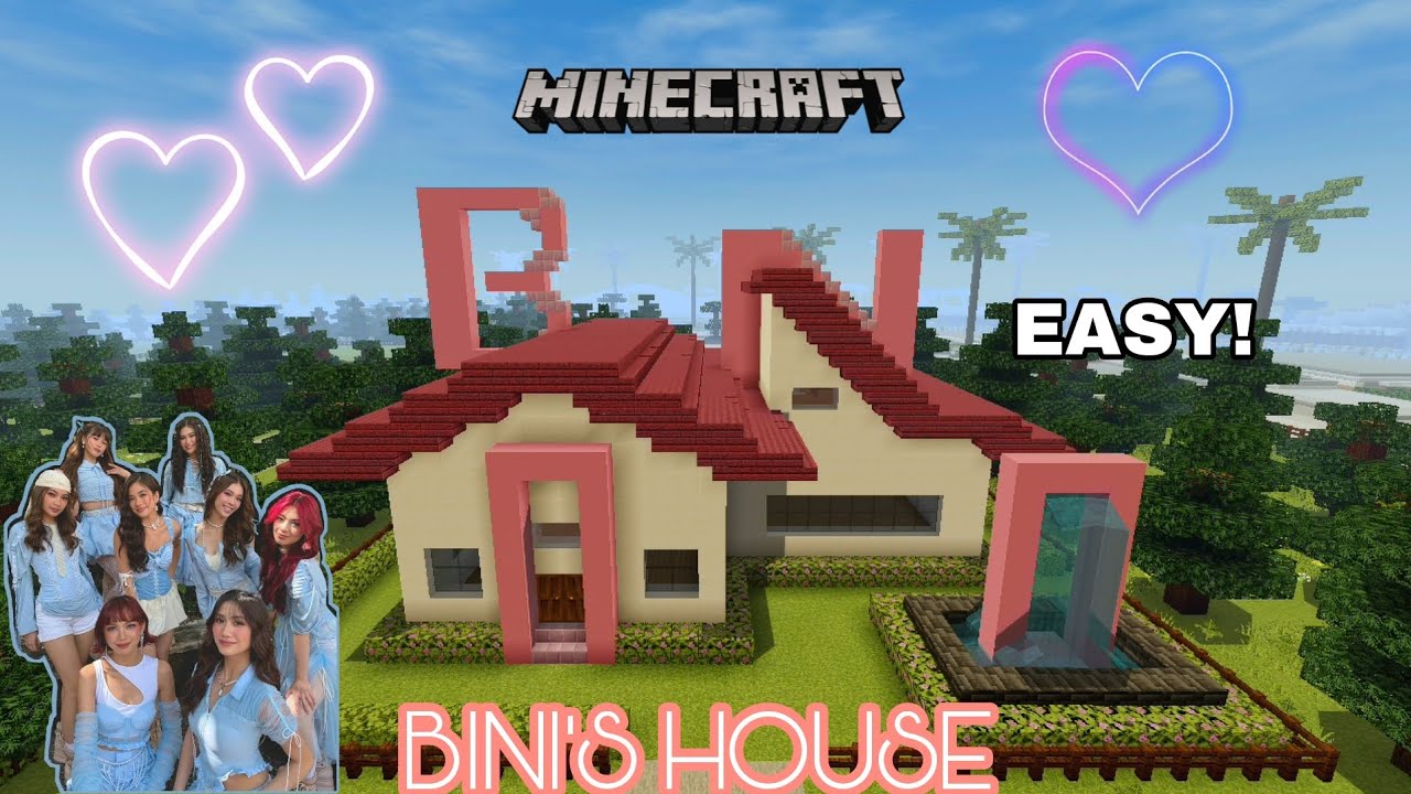 BINI'S HOUSE IN MINECRAFT "099" - YouTube