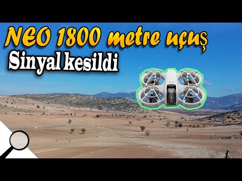 Dji Neo Mesafe Testi 1800m | Sinyal Koptu - Kontrol Kayboldu !