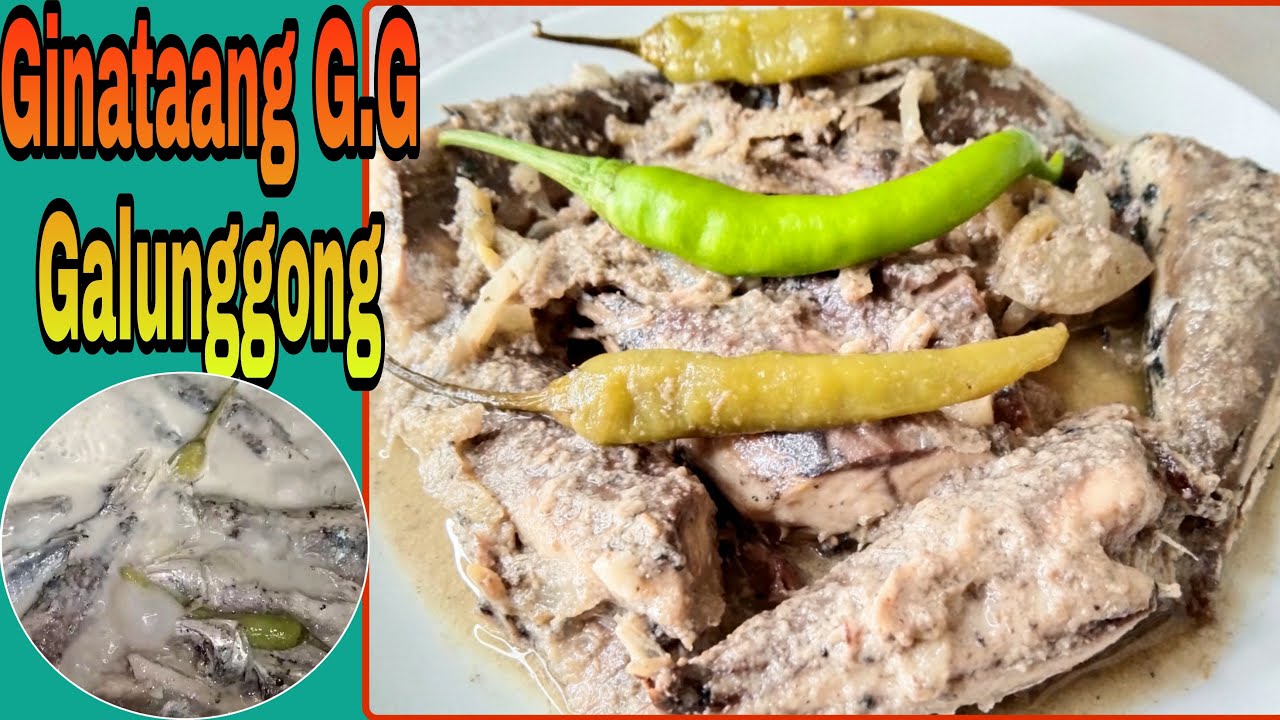 Ginataang Galunggong | quick and easy recipe @Prinvictor - YouTube