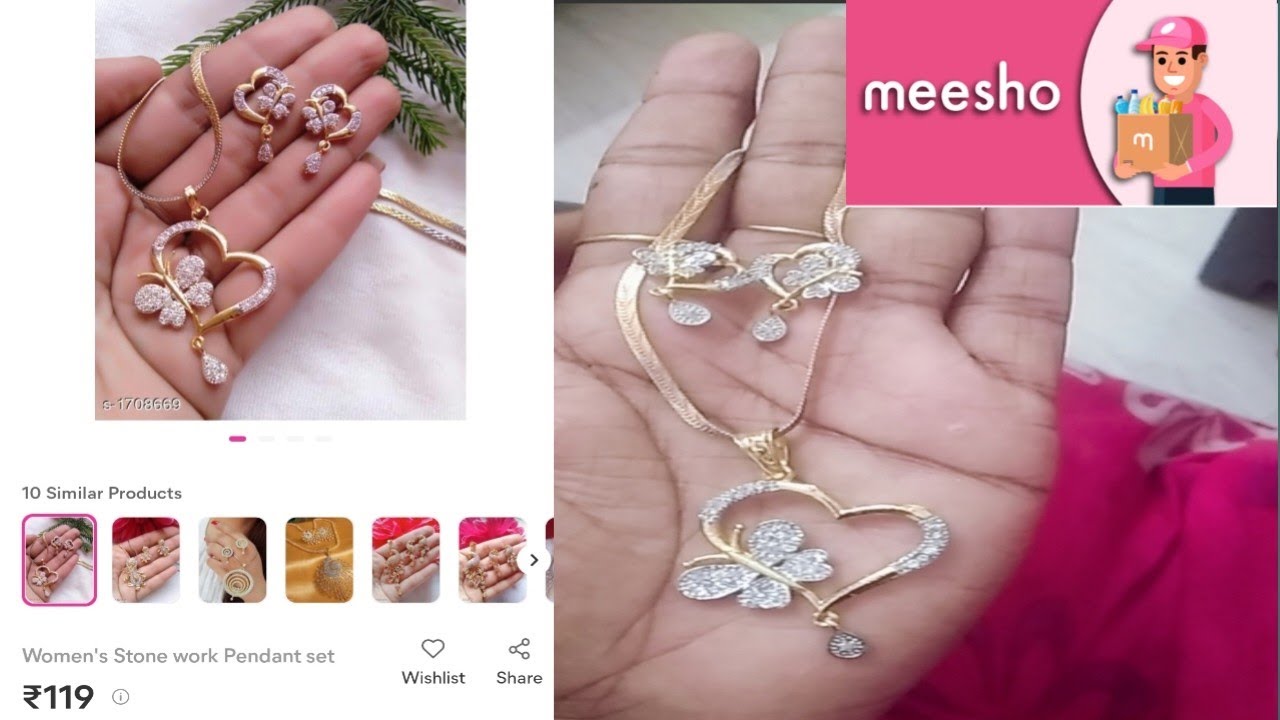meesho jewellery set/meesho jewellery for girls/meesho jewellery simple ...