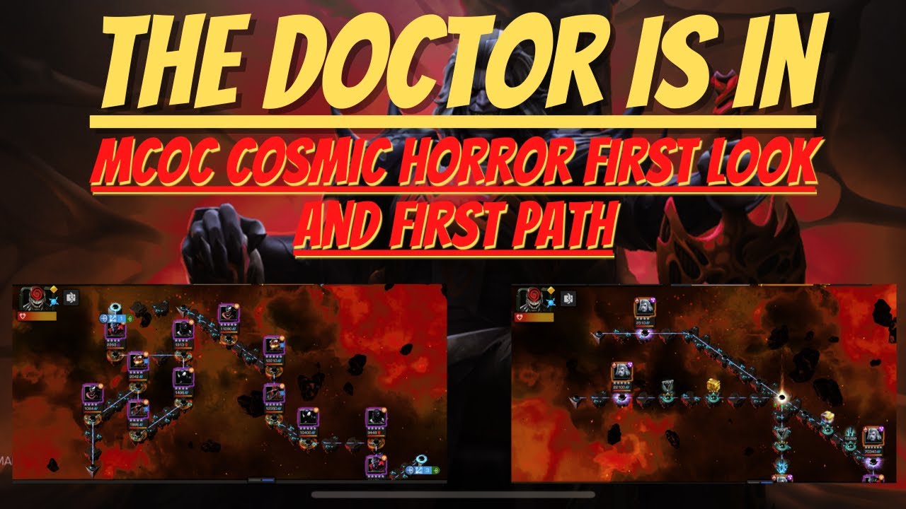 MCOC Cosmic Horror Side Quest First Look and First Path - YouTube