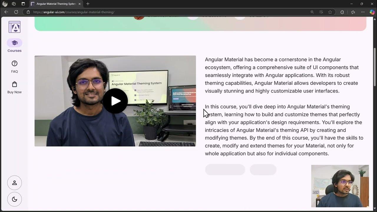 Angular UI Intro | angular-ui.com | #angular #angular19 #angularmaterial #coding - YouTube