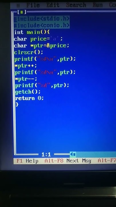 Pointer increment in C programming ️#bca #cprogramming #shorts #viral #coding #trending #coder ...