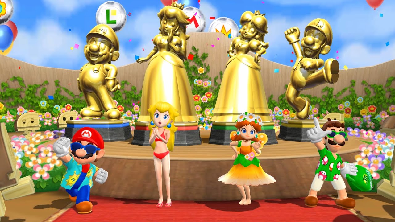 Mario Party 9 Special Step It Up - Everybody Won| Mario, Peach, Daisy ...