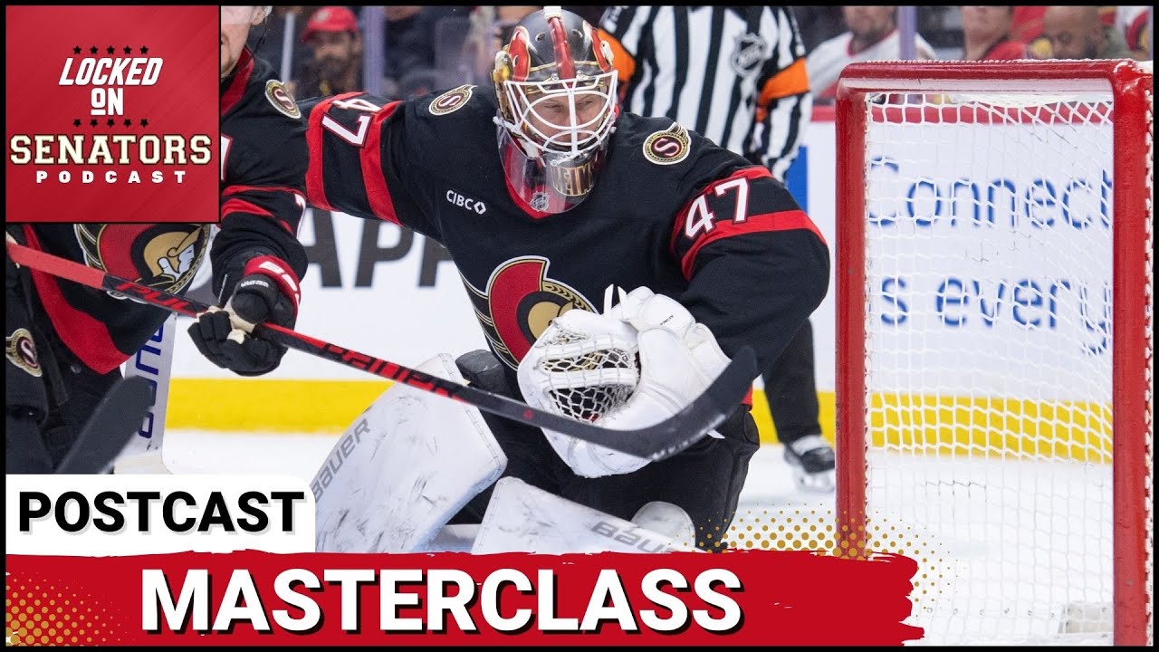 POST CAST: ELITE DEFENSIVE EFFORT LEADS OTTAWA SENATORS TO WIN OVER NHL ...